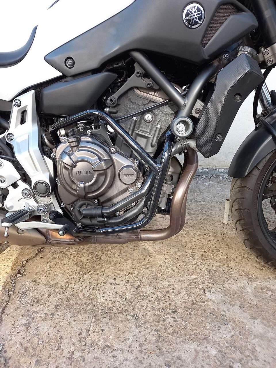 Crash bars engine guards for Yamaha mt07 fz07 from krashpeda | MexaldShop