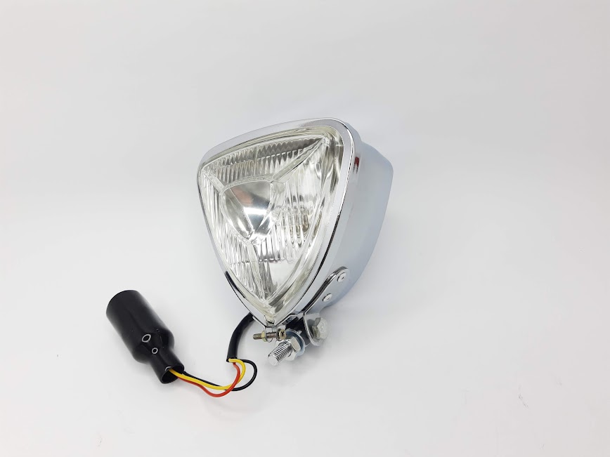 Custom mini headlight for custom chopper motorcycle | MexaldShop