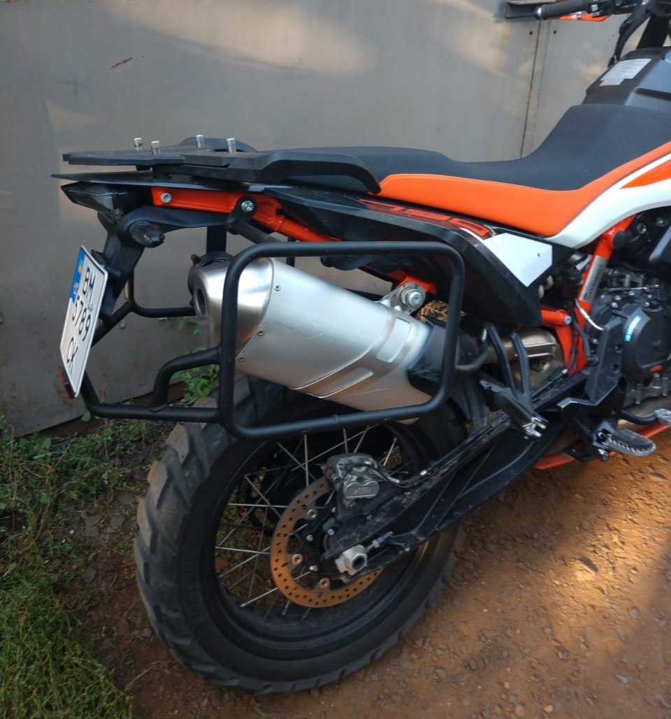 Side frames for KTM 790 890 adventure panniers | MexaldShop