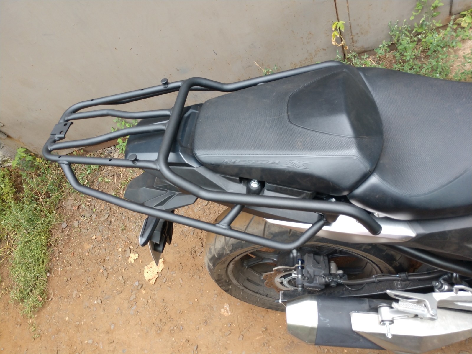 Luggage rack with mount for case Honda nc750x 2021-2024 | MexaldShop