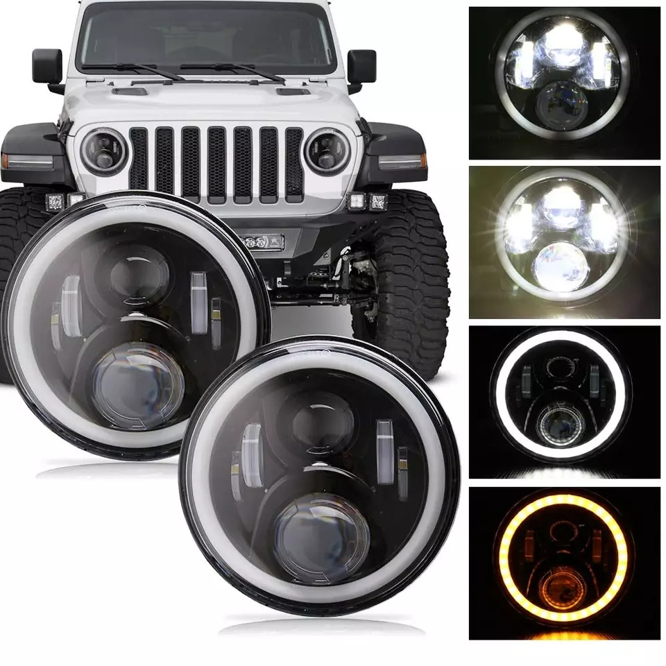LED headlights 7 inches | MexaldShop